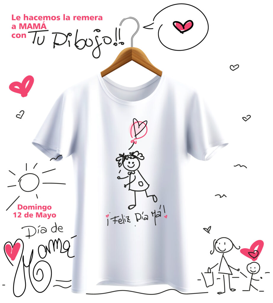 Remeras DÍA de MAMÁ – ESTRAMBÓTICO